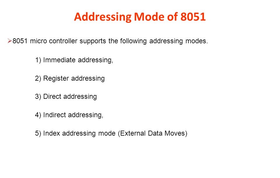 8051 Microcontroller