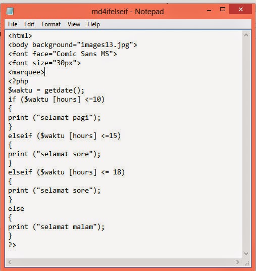 Struktur Kontrol Praktek Pemrograman Terstruktur | Berbagi itu Indah....