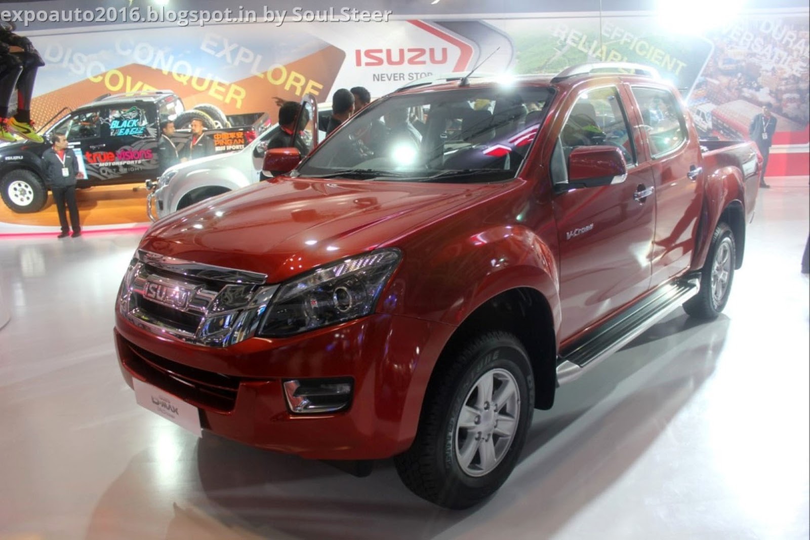 Auto Expo 2016 by SouLSteer: More pictures of Isuzu D-Max V-Cross 4x4 ...