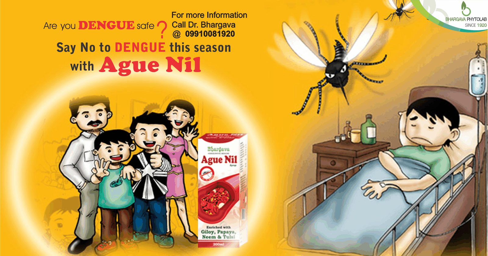 Treatment options for dengue fever ~ Say No to Dengue with Ague Nil ...