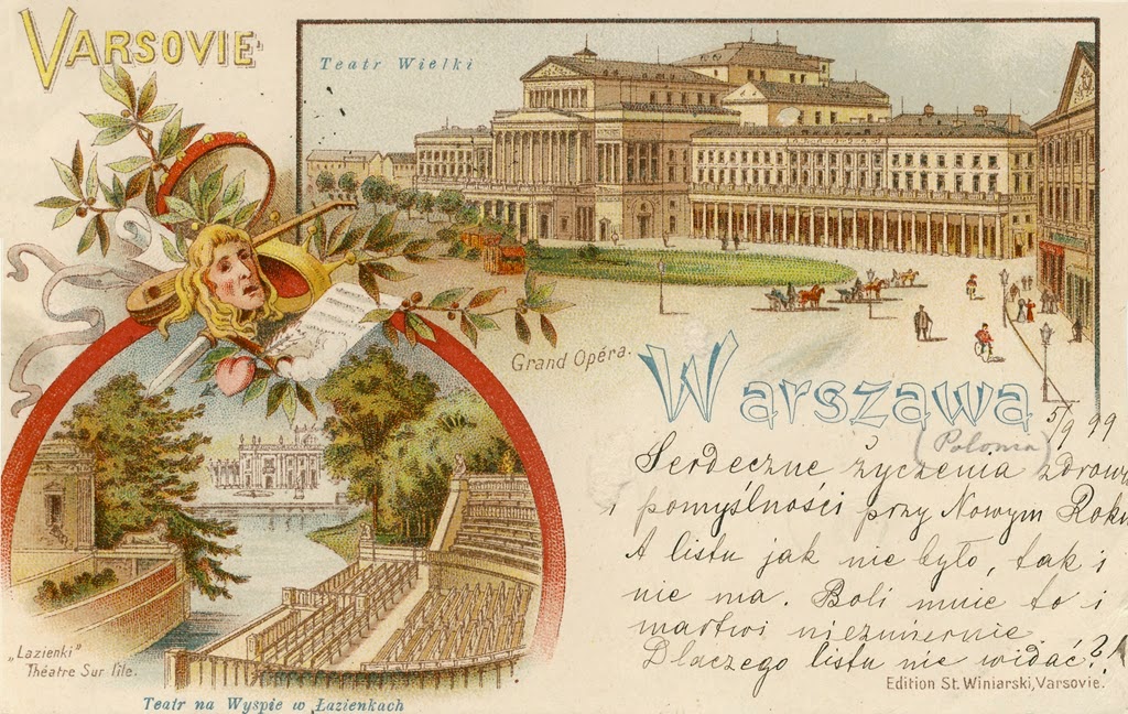 Warsaw on Postcards: Warszawa 1899 / Warsaw 1899