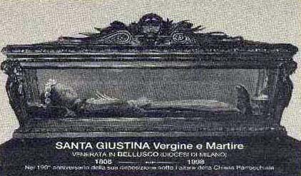 SANTOS INCORRUPTOS: SANTA JUSTINA, VIRGEN Y MÁRTIR