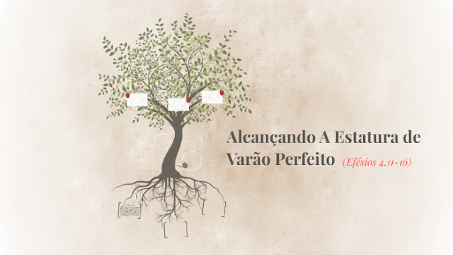 PREGANDO A VERDADE: Alcançando A Estatura De Varão Perfeito.