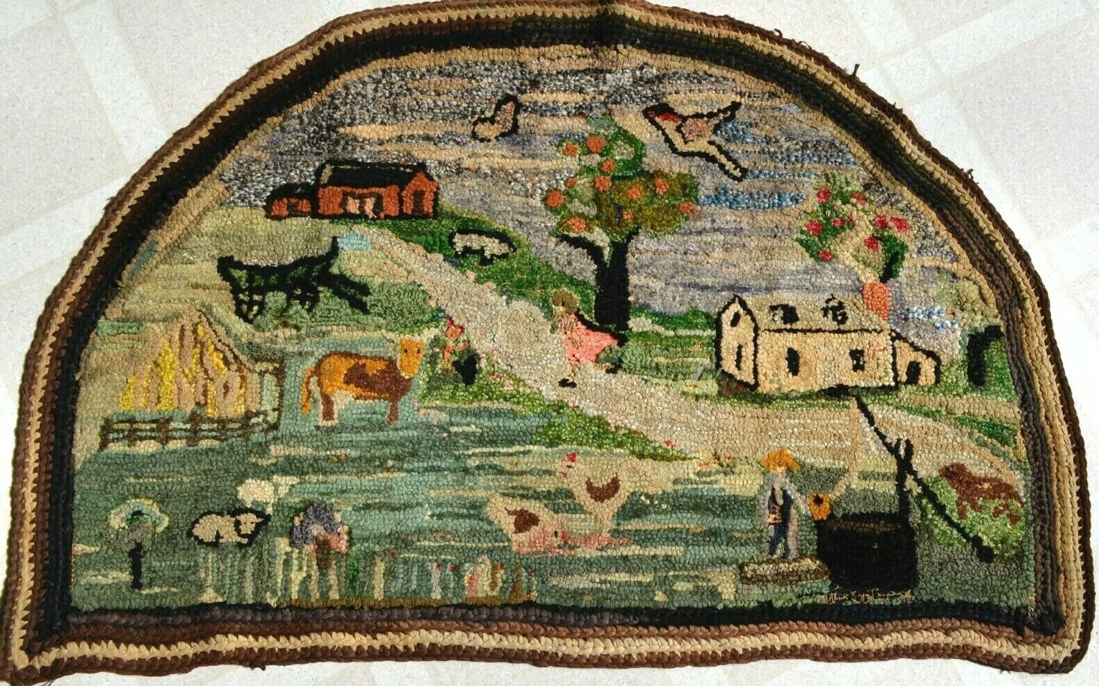 Saundra of Woodland Junction: Some New Old Rugs Found (edited)