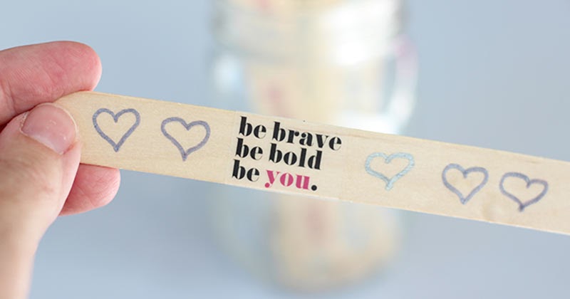 Make a Courage Jar for Kids | Sunny Day Family