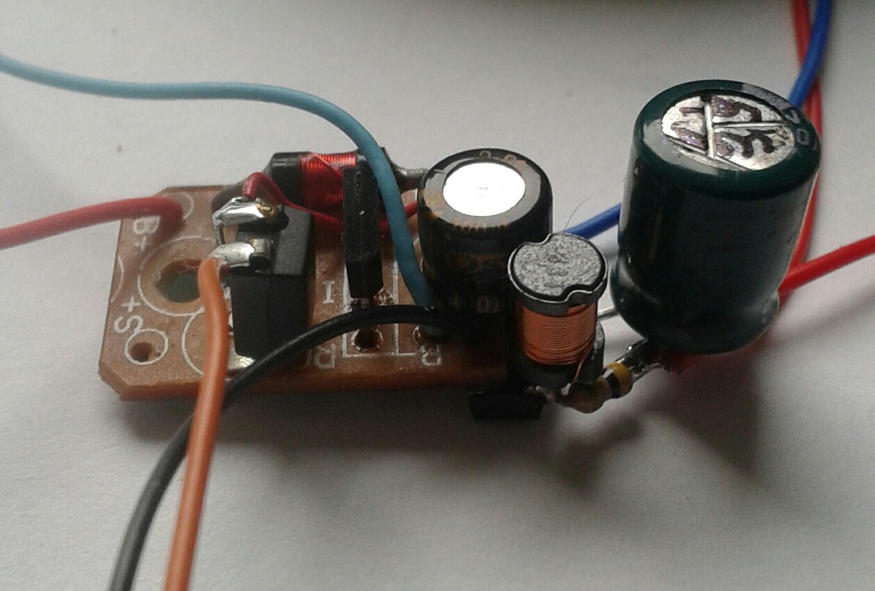 Elektronik, Hard- und Software: Step-UP mit Solarlampen IC's CL0116 ...