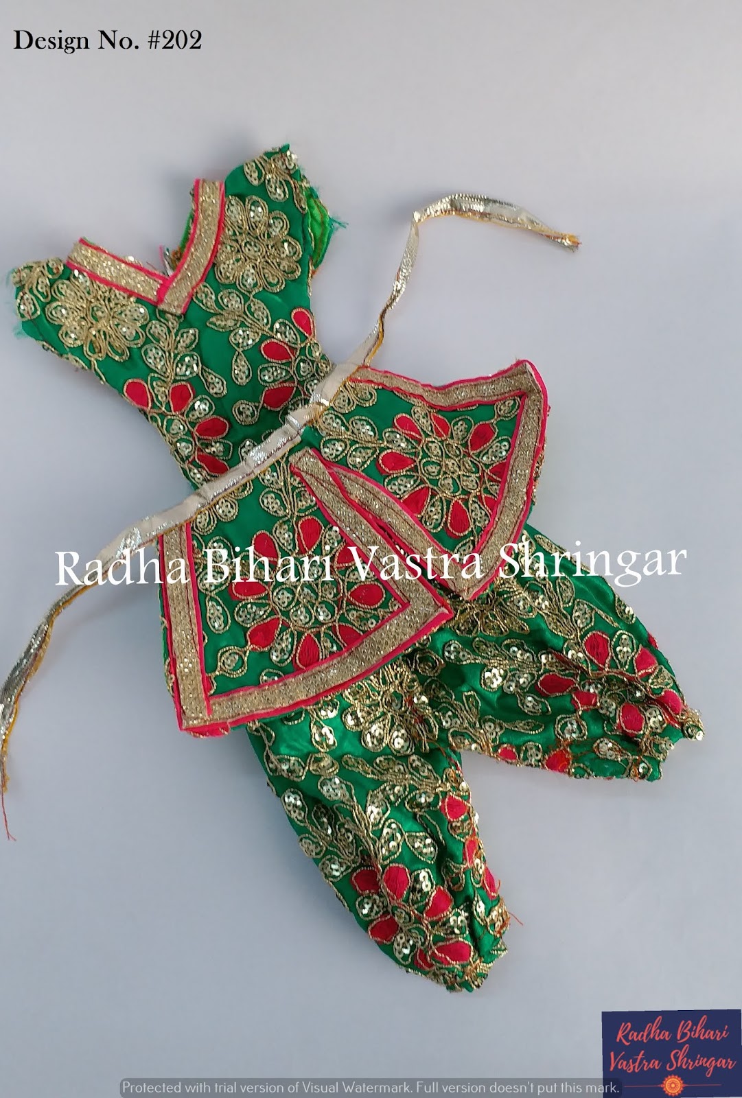 Latest Krishna Vastra Designs