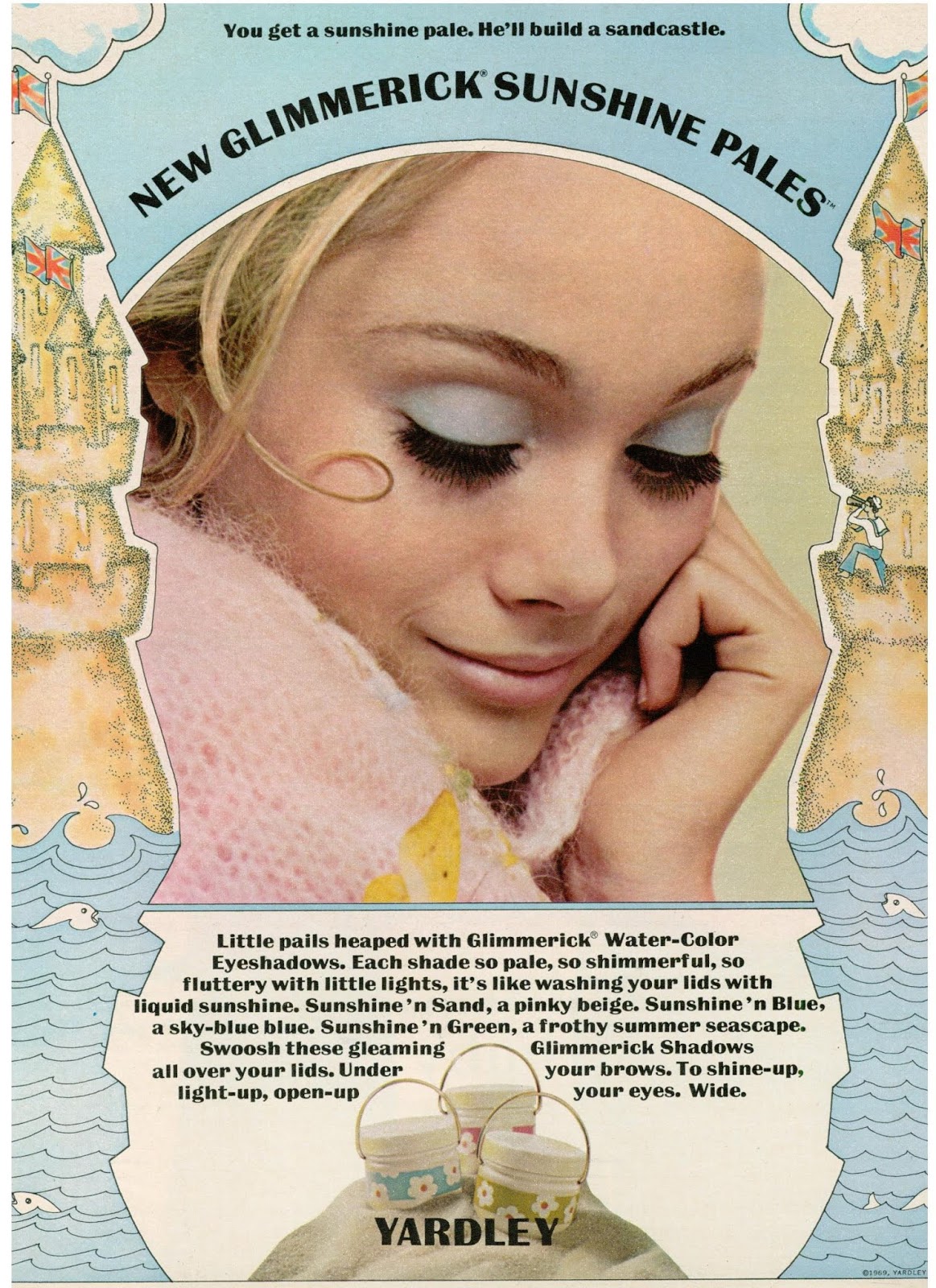 RETRO KIMMER'S BLOG: LOVE AND YARDLEY 1960's COSMETICS