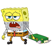 SpongeBob SquarePants: Over-worked Mood