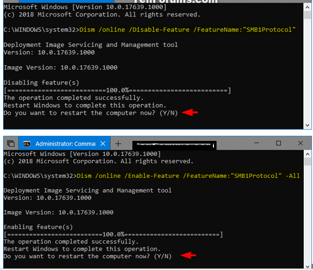 ITs Amazing IT Technical Support : Windows 10: Enable or Disable SMB1 ...