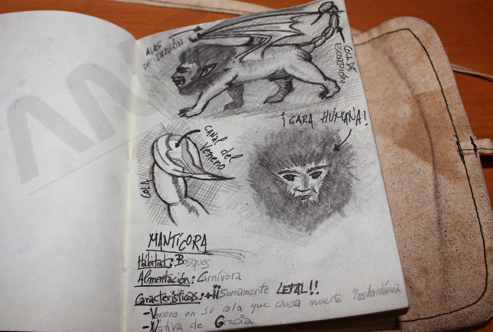 ANG-ArtAndDesign: Bestiario - Animales Fantásticos y Mitológicos