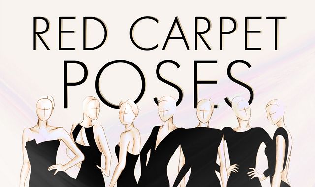 Red Carpet Poses #infographic - Visualistan