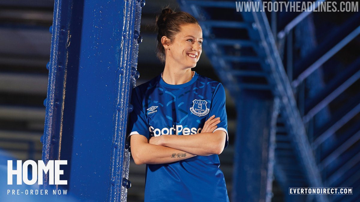 Everton 19-20 Home and Goalkeeper Kits Revealed - Footy Headlines