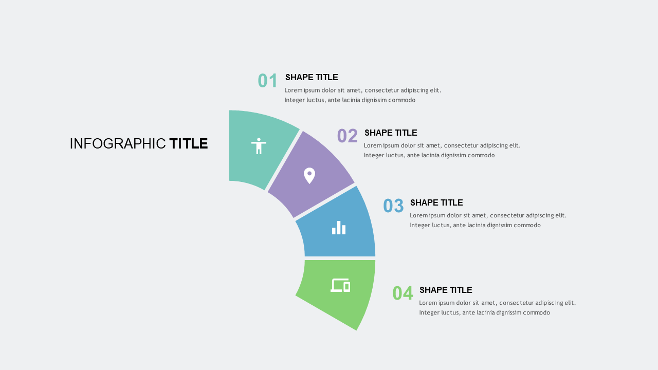 free download template expand arc powerpoint templates unduh presentasi ppt