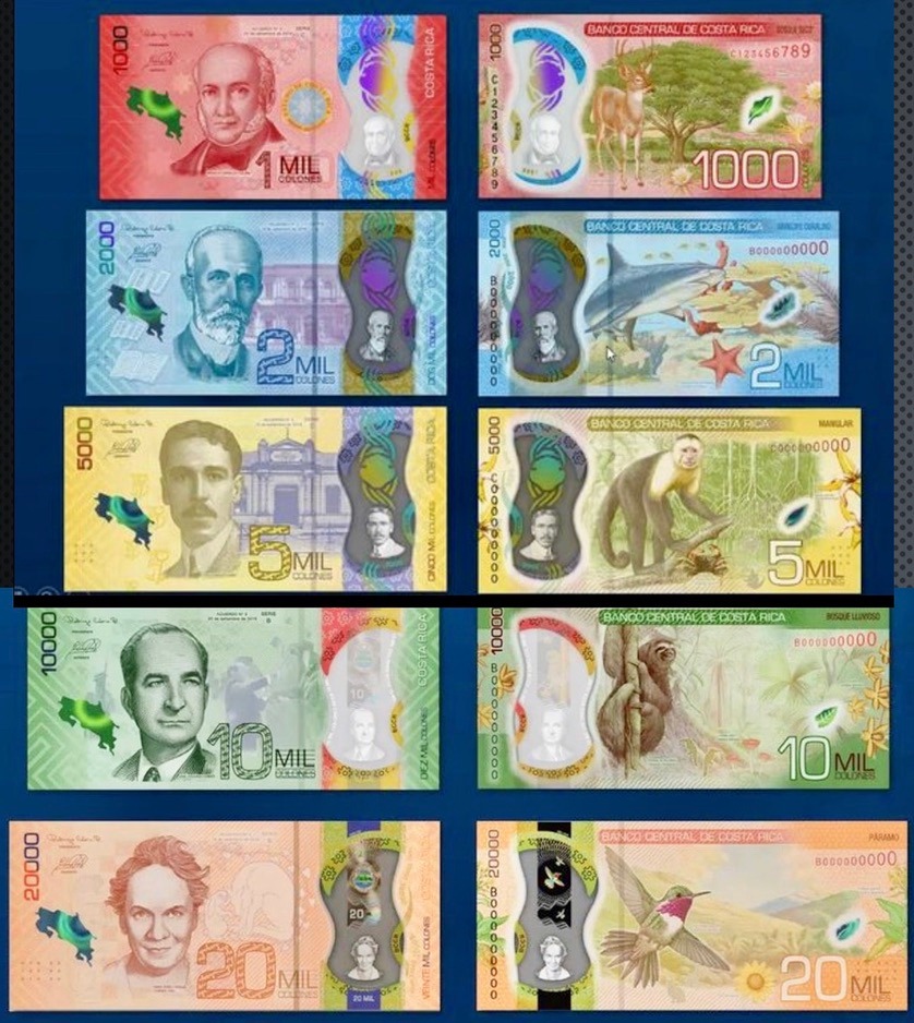 Actualidad Filatélica: COSTA RICA CON NUEVOS BILLETES