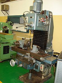 El Torno y sus partes de manera sencilla: La fresadora y sus partes