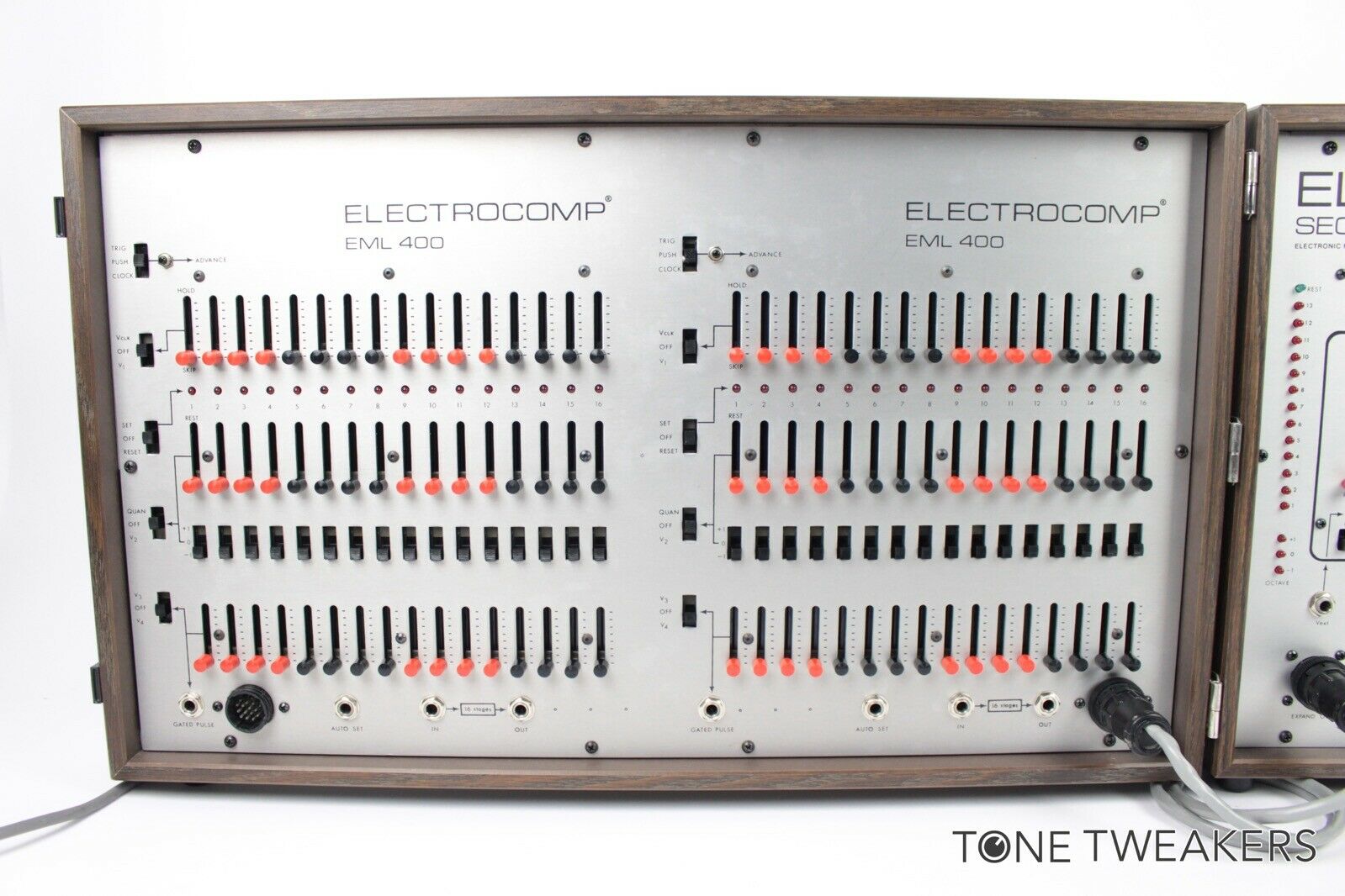 MATRIXSYNTH: ELECTROCOMP SEQUENCER EML-400 Analog Sequencer Refurbished