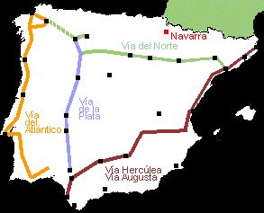 LATÍN 4ºESO: LA VIA AUGUSTA EN HISPPANIA