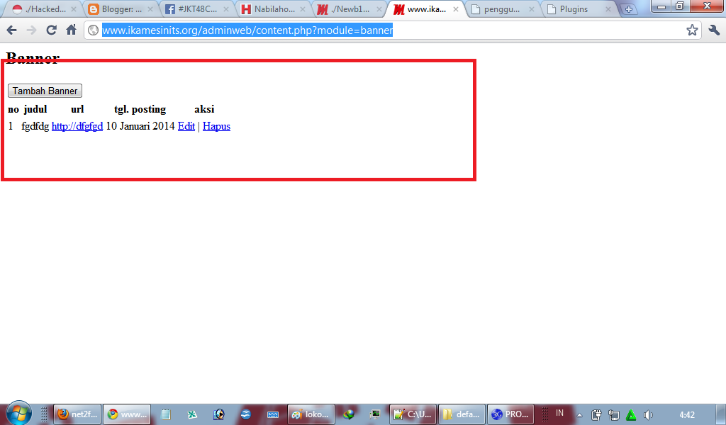 Tutorial Deface dengan Bug CMS Lokomedia | Cyber Nationalism