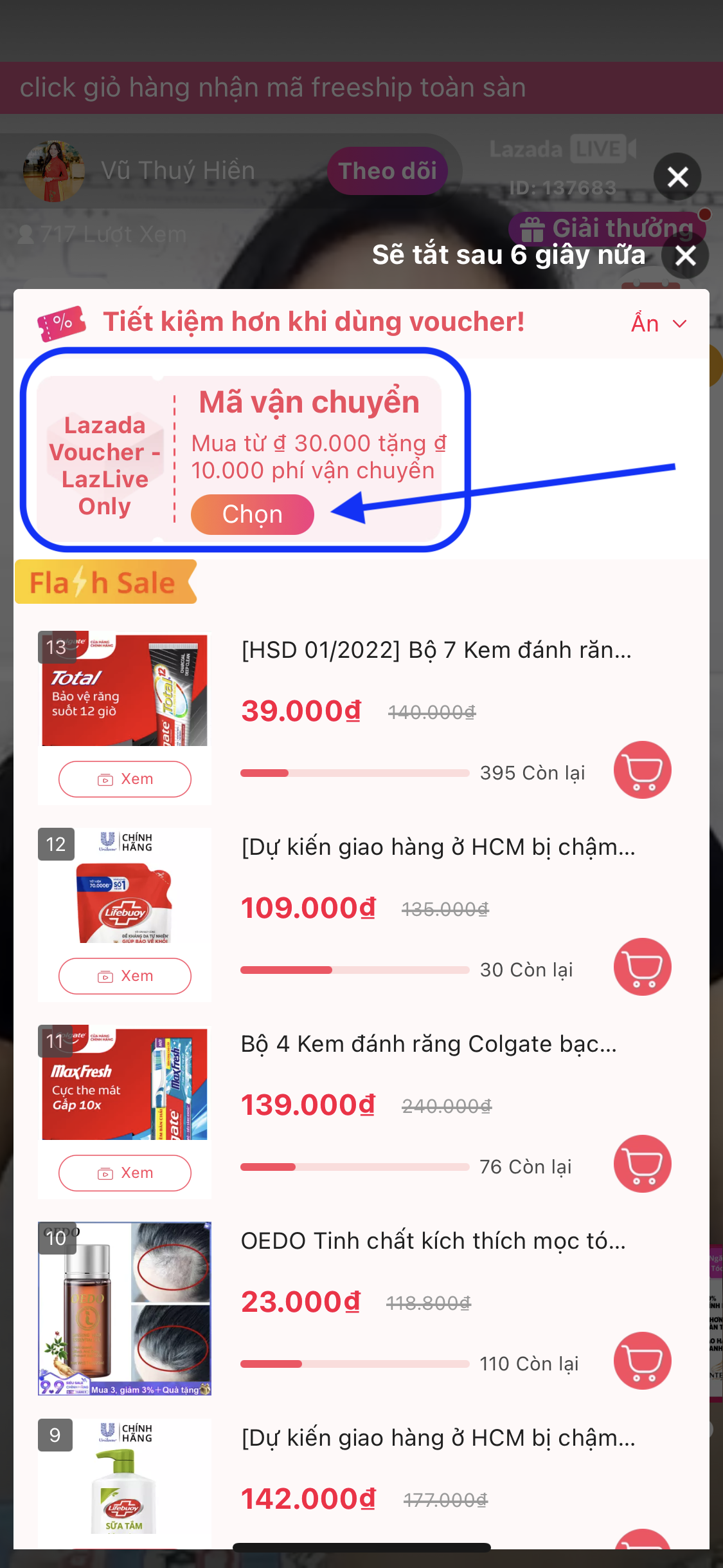 Hướng dẫn săn nhanh mã live stream Lazada | Mã giảm giá Shopee, voucher ...