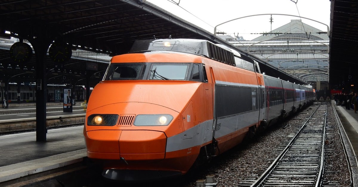 LA PASSION DU TRAIN: Patrick , TGV 01 hier à Paris Est par Didier