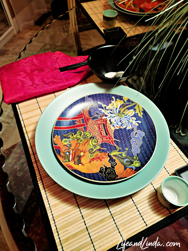 Chinese New Year Tablescape | Life and Linda