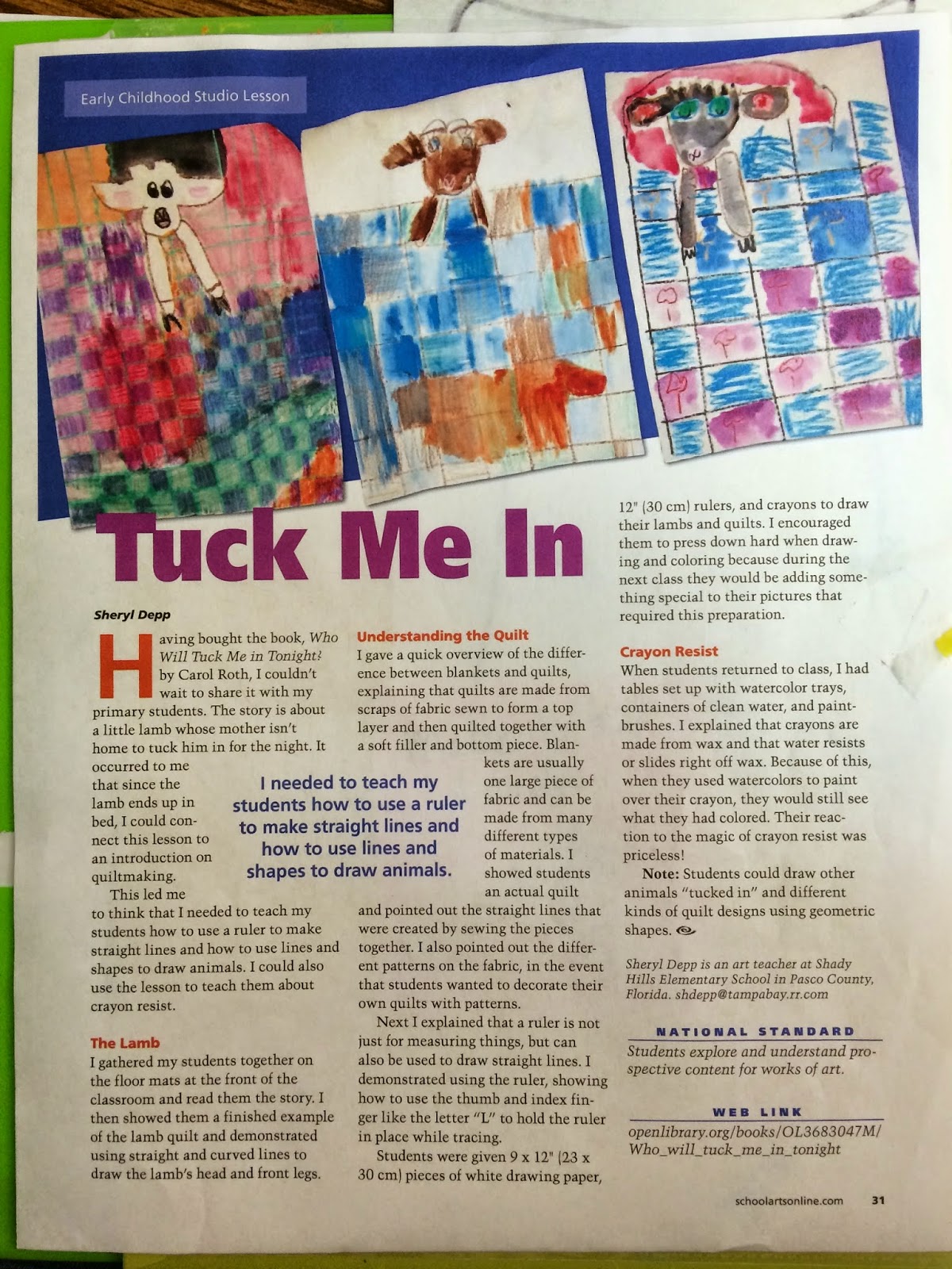 Artsy Miss Hatch: From Lines to Laughs: Kindergarten Bed Head