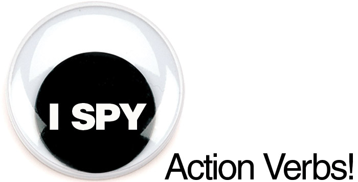 E is for Explore!: I SPY Action Verbs