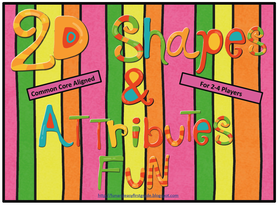 Fun and Easy First Grade Ideas!: 2D and 3D Shapes & A Freebie