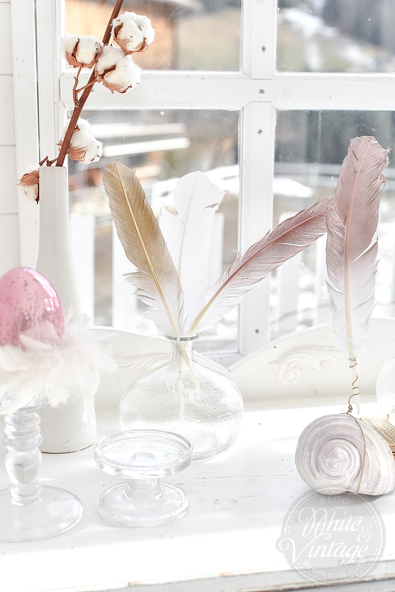 DIY-Deko mit Federn | DIY und Deko Blog White and Vintage