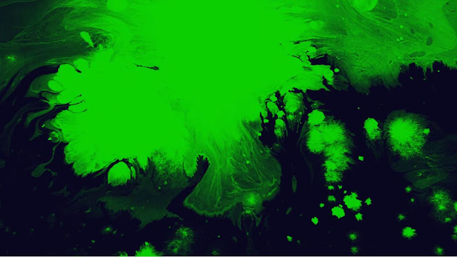 Green screen ink splatter photo slideshow | Ink splatter photo ...