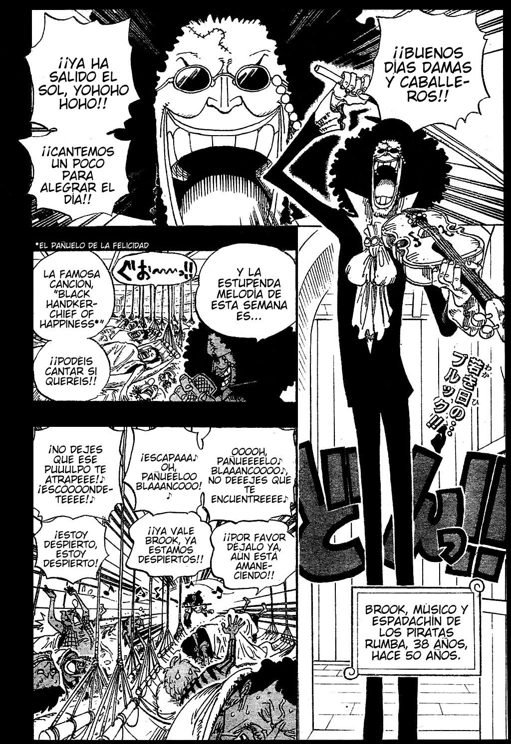One Piece Manga Capitulo 487. Aquella cancion ~ ParaisoGrandLine