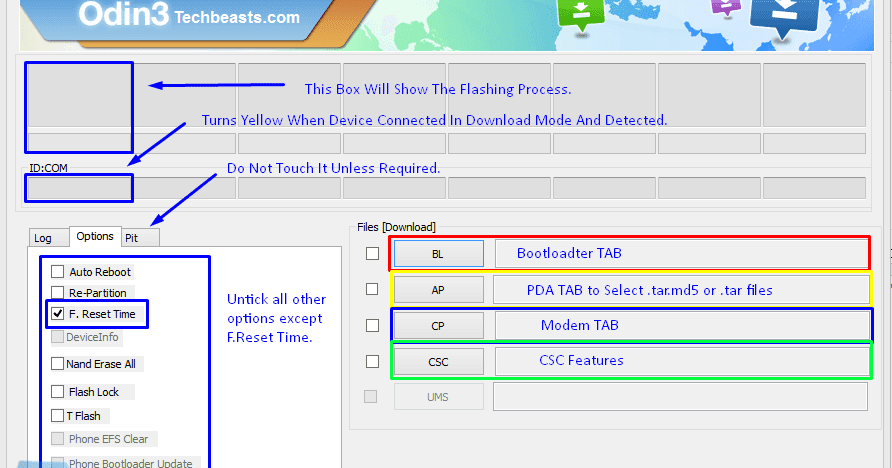 TUTORIAL FLASHING STOCKROM VIA ODIN ~ axes world