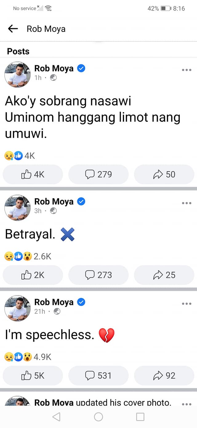 Toni Fowler at Rob Moya, Hiwalay na nga ba? Toni Fowler at Rob Moya, Hiwalay na nga ba?