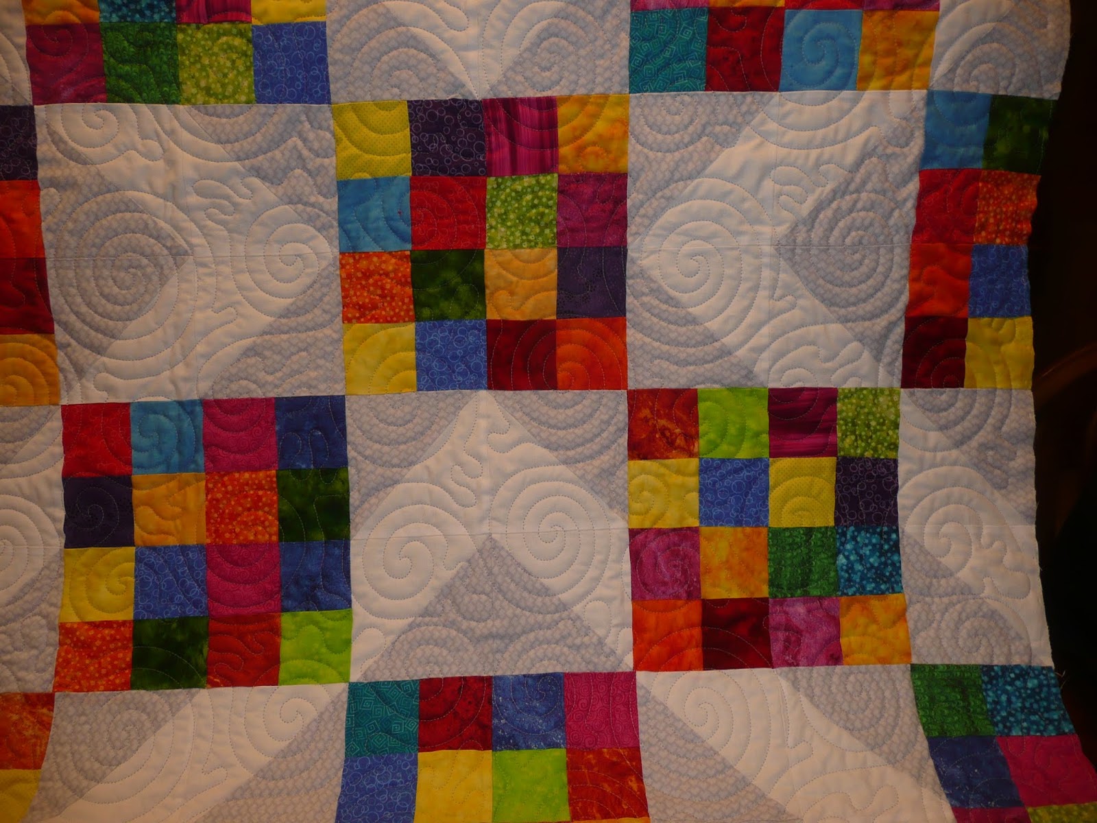 Acorn Ridge Quilting: Joyce's 16 Patch Quilt