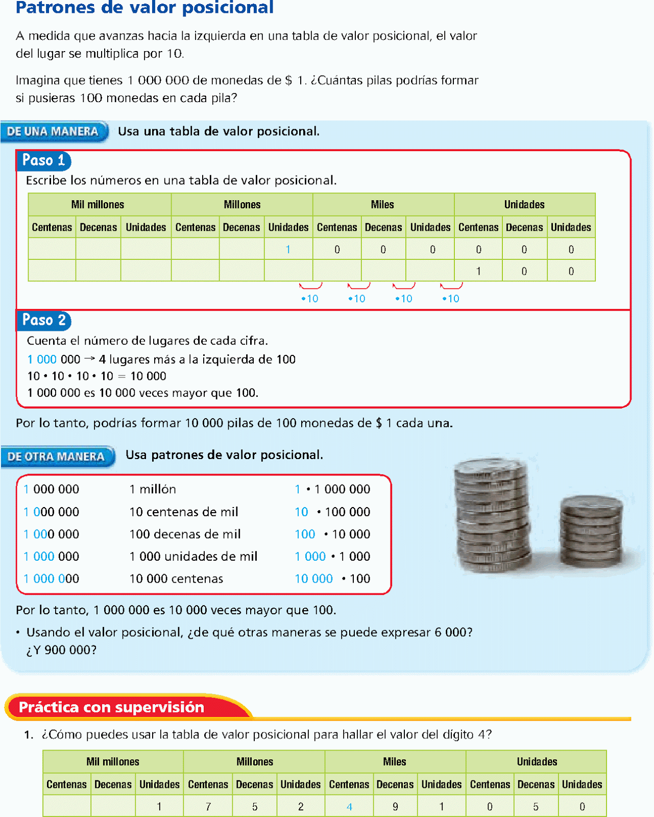 VALOR POSICIONAL , SUMA Y RESTA - NÚMEROS NATURALES EJEMPLOS RESUELTOS ...