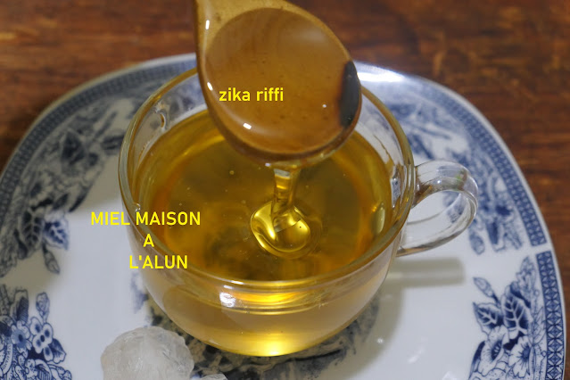 SIROP DE MIEL FAIT MAISON A L'ALUN- RECETTE INEDITE