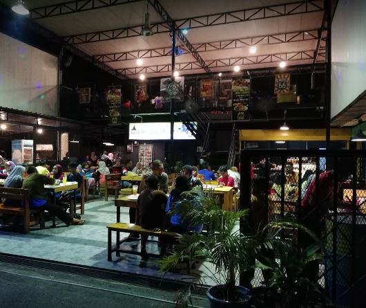 Makan Western Di The BBQ Garage Kamunting, Perak