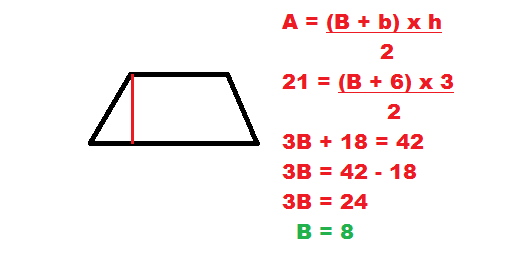 Descomplicando: Área de figuras planas. Trapézio