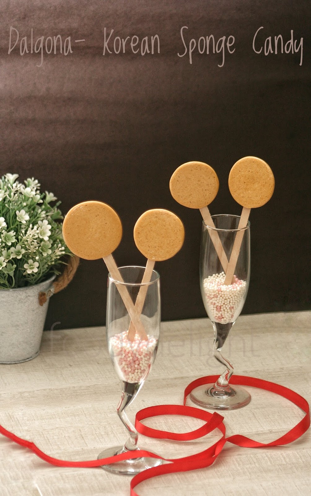 Foody Delight : Dalgona - Korean Sugar Candy With Only Two Ingredients