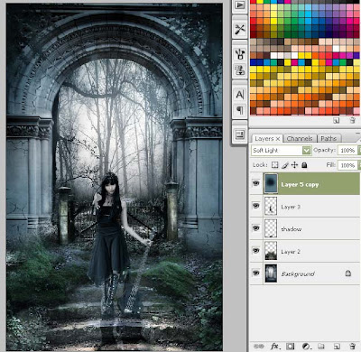 SECRET TUTORIAL ABOUT MUSIC ART AND DESIGN: Dark gothic manipulation ...