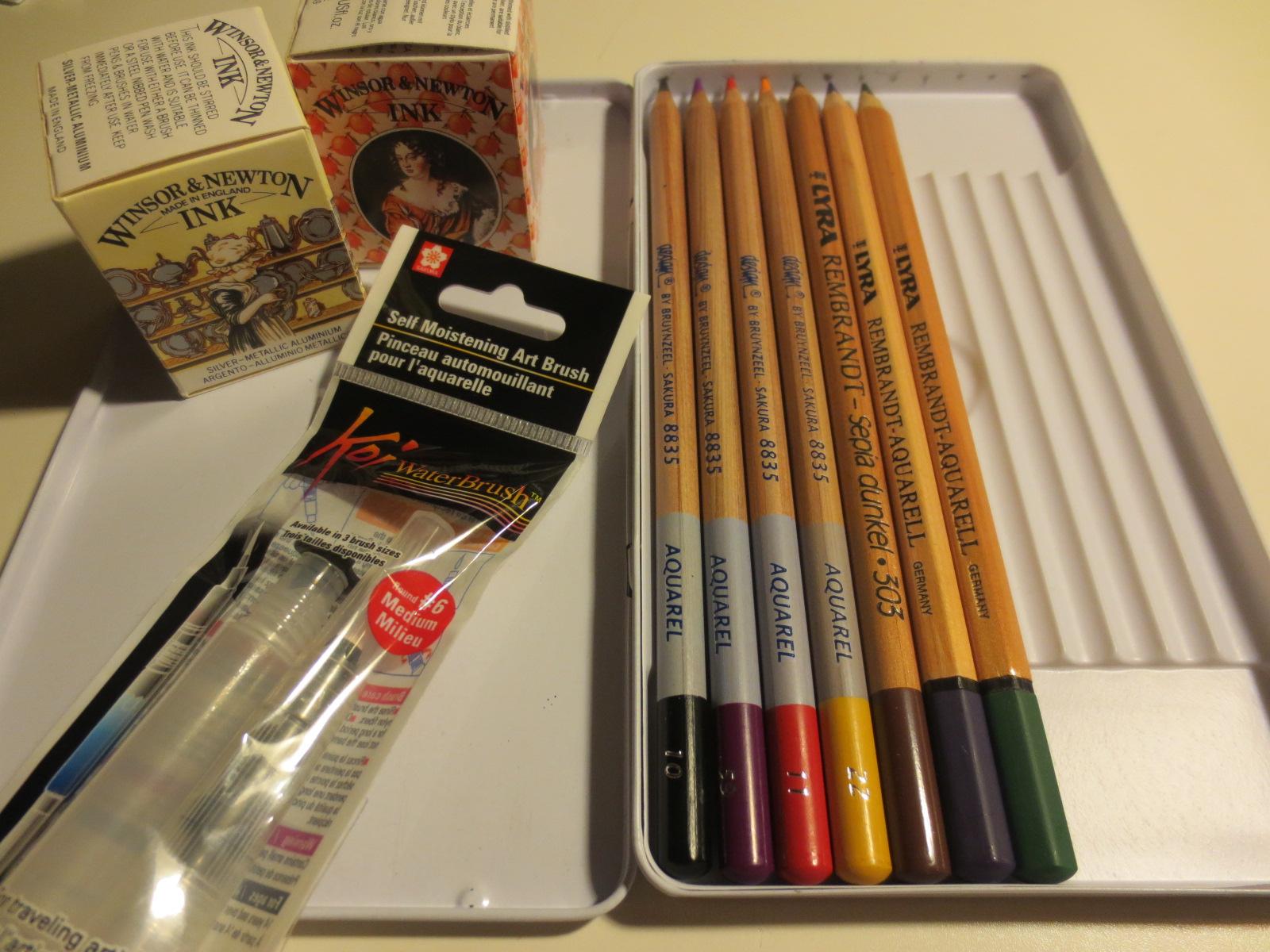 taking pictures of everything: Art Supplies