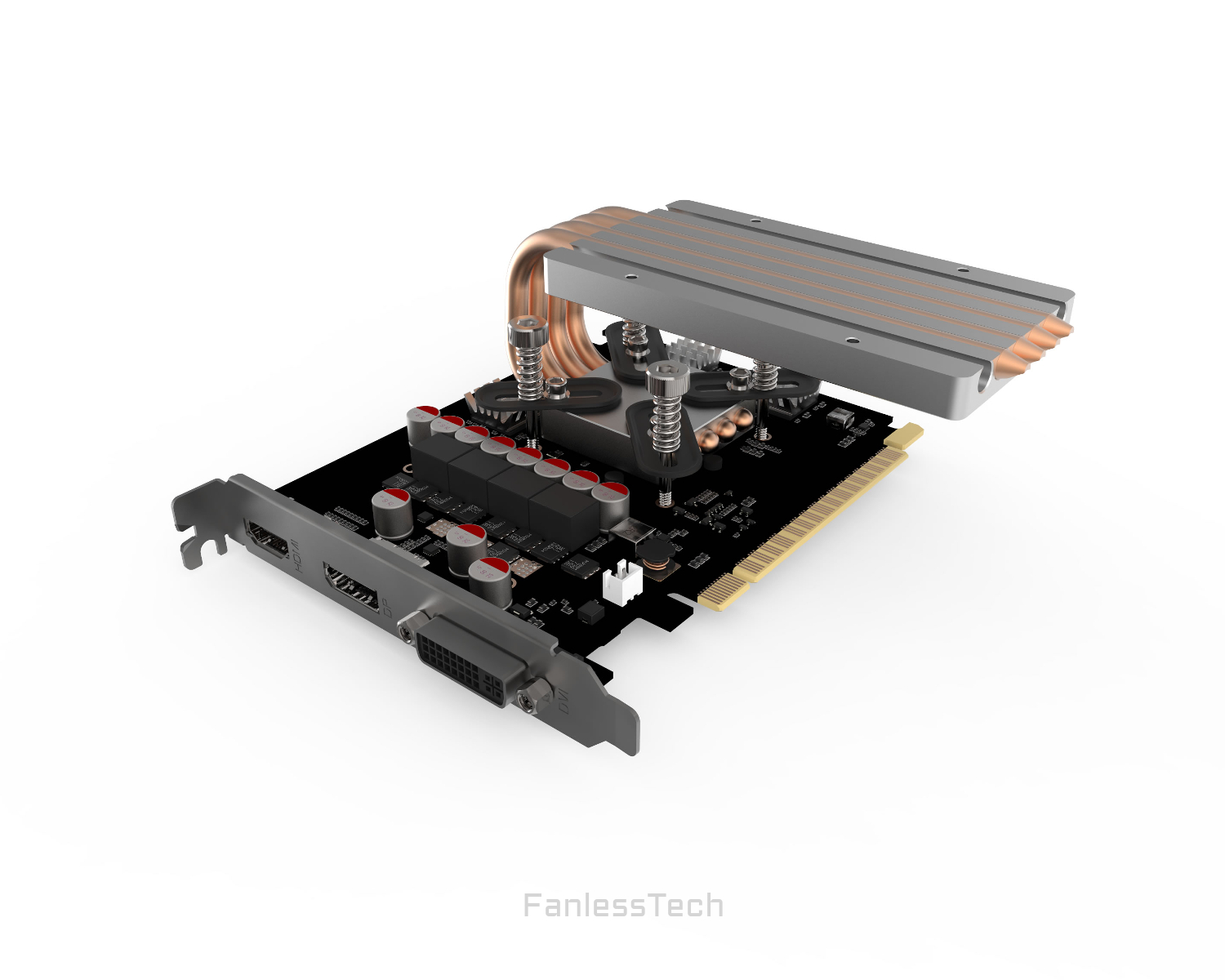 FanlessTech: EXCLUSIVE: Streacom DB4 GPU cooler