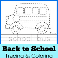 Free Back to School Printables for Kids | Totschooling - Toddler ...