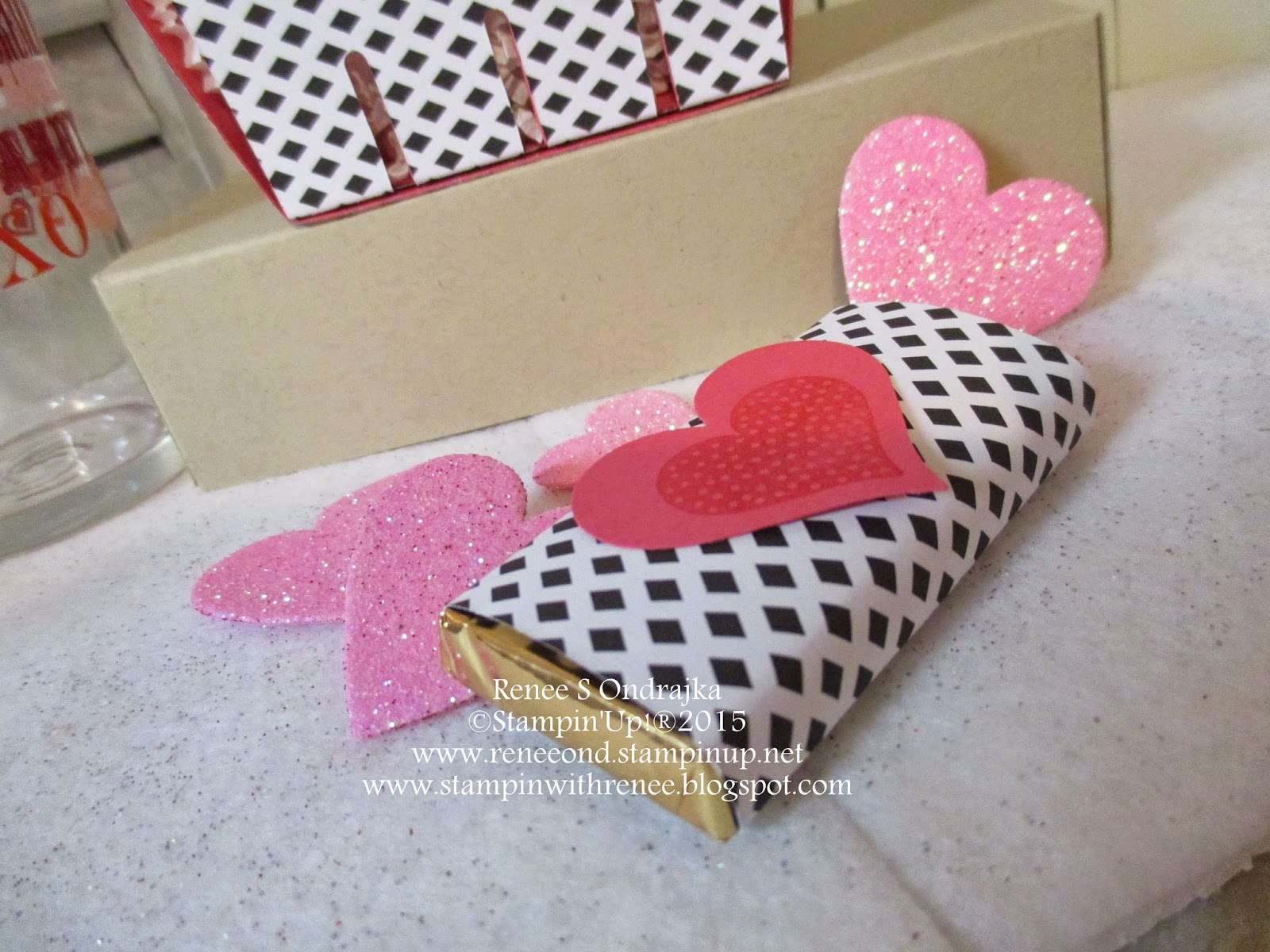 Renee's Rubber Stampin' Ramblings: A Little Valentine Basket