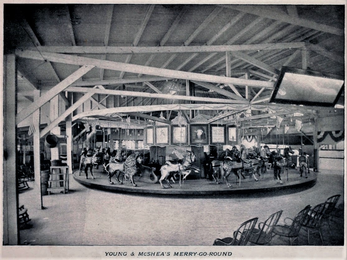 Philly & Stuff: Dentzel Carousel - Young & McShea Pier Atlantic City - 1896
