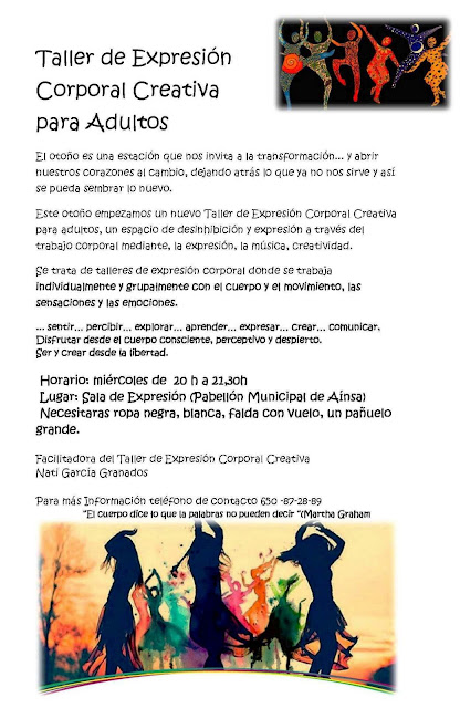 Talleres de Expresión - Aínsa: Talleres de Expresión para adultos