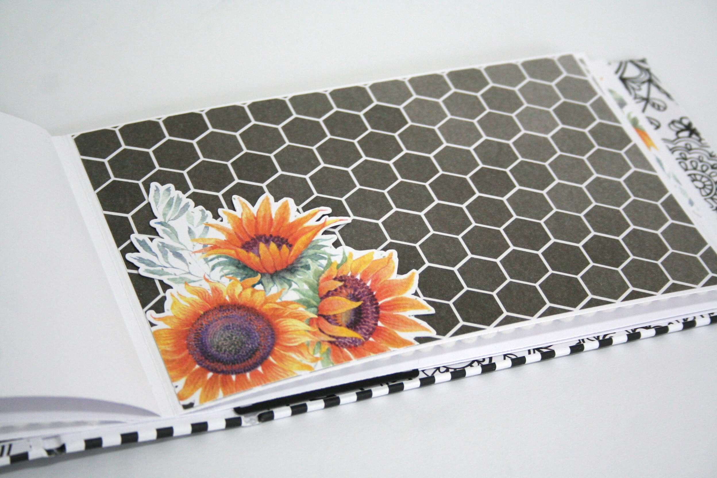 lo Scrapbooking di Veronica: Album con girasoli