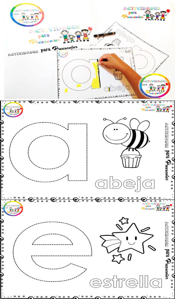 Cuadernito De Las Vocales Para Preescolar Mundo De Ru