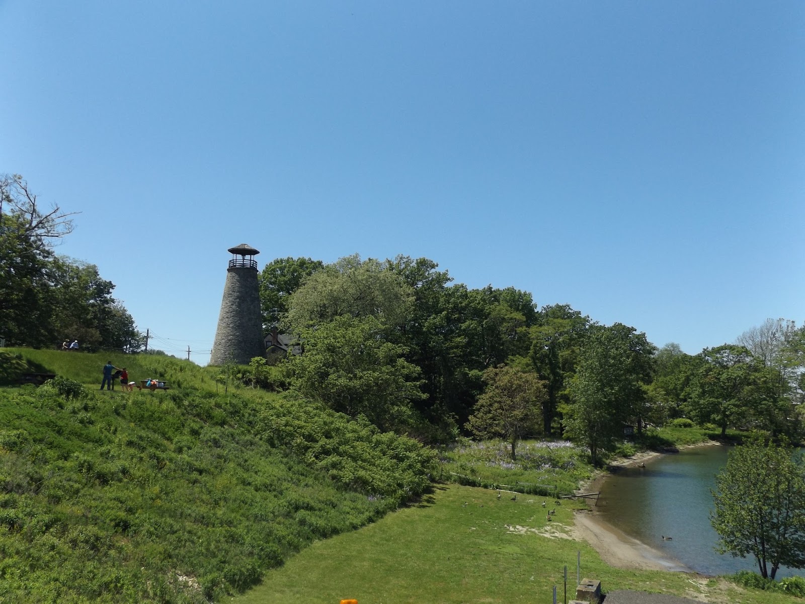 Barcelona Lighthouse and Waterfront - New York